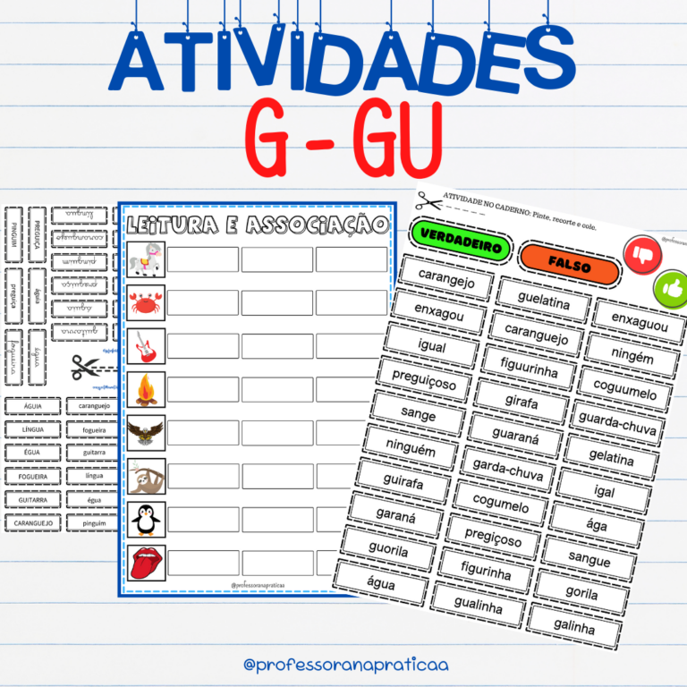 Atividades G-GU - Patrícia da Silva - Professora na pratica