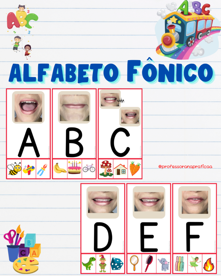 Alfabeto Fônico - Patrícia da Silva - Professora na pratica