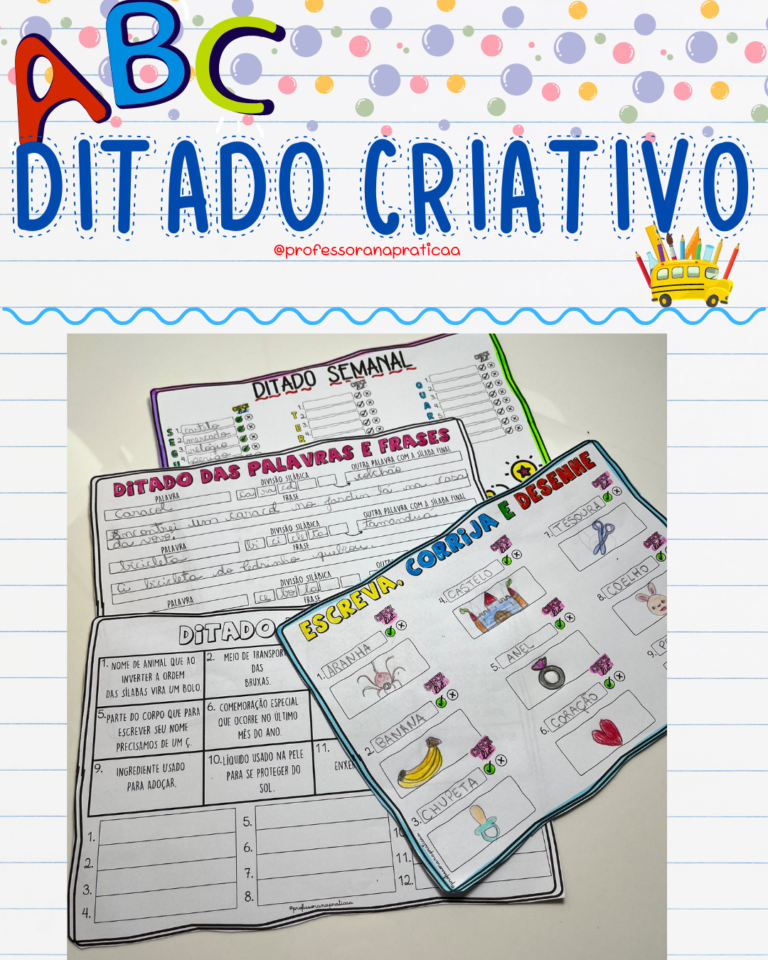 Ditado Criativo - Patrícia da Silva - Professora na pratica